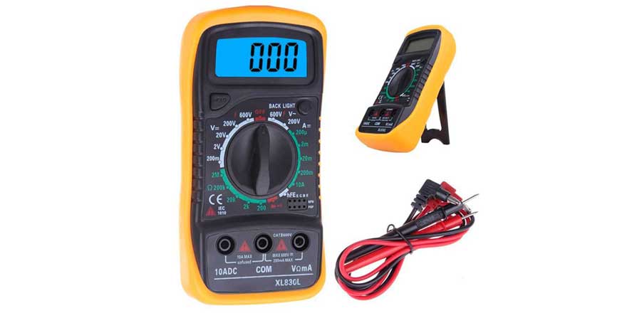 Los 8 multímetros digitales con mayor precisión en CA y CC