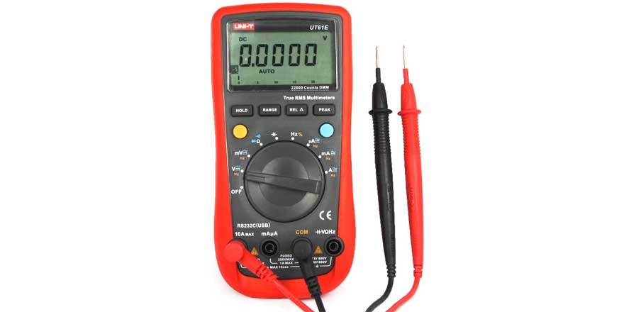 Los 8 multímetros digitales con mayor precisión en CA y CC